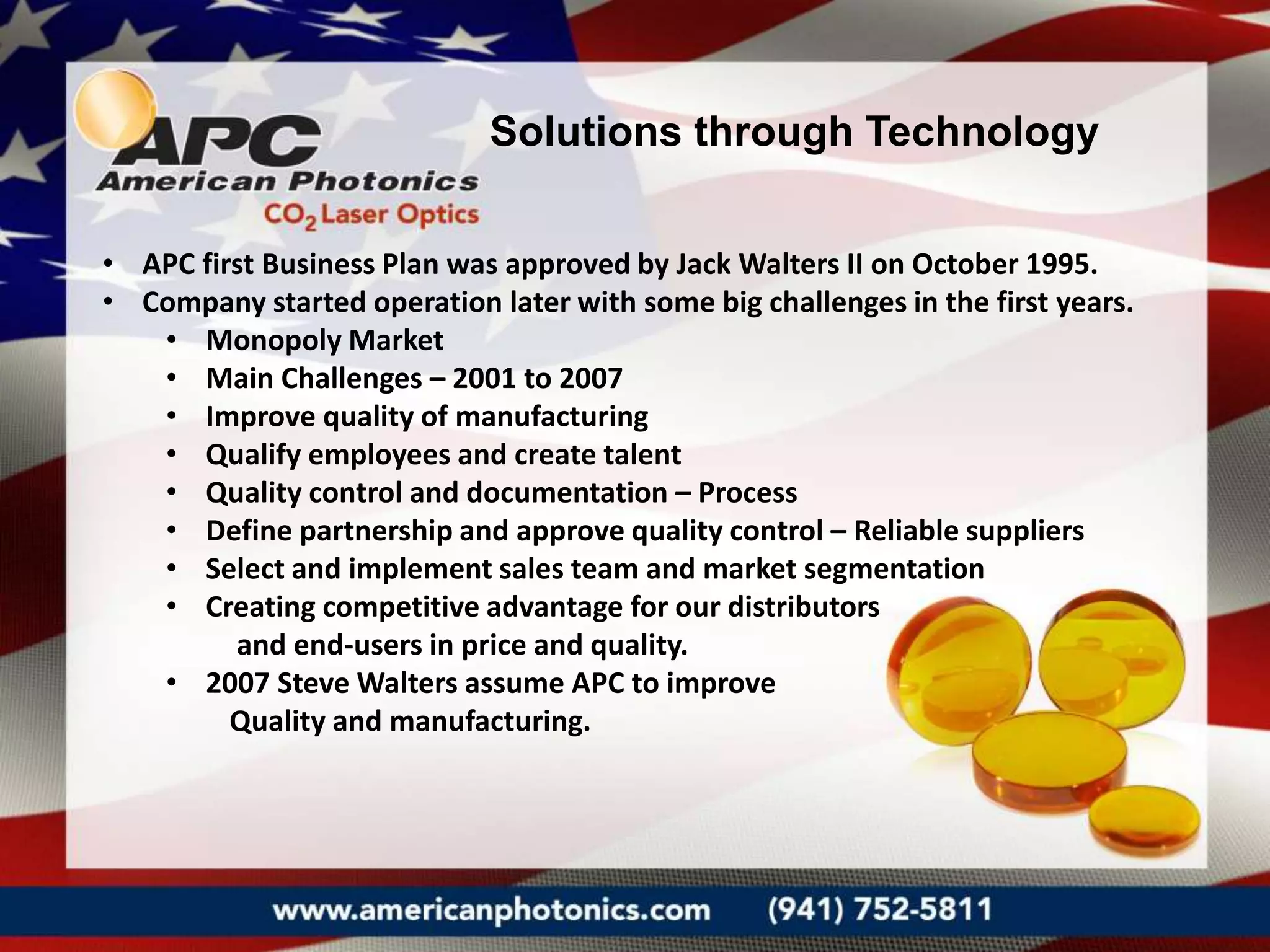 APC Corporative Presentation | PPT