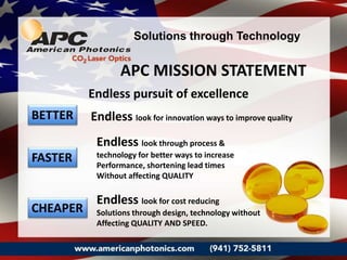 APC Corporative Presentation | PPTX