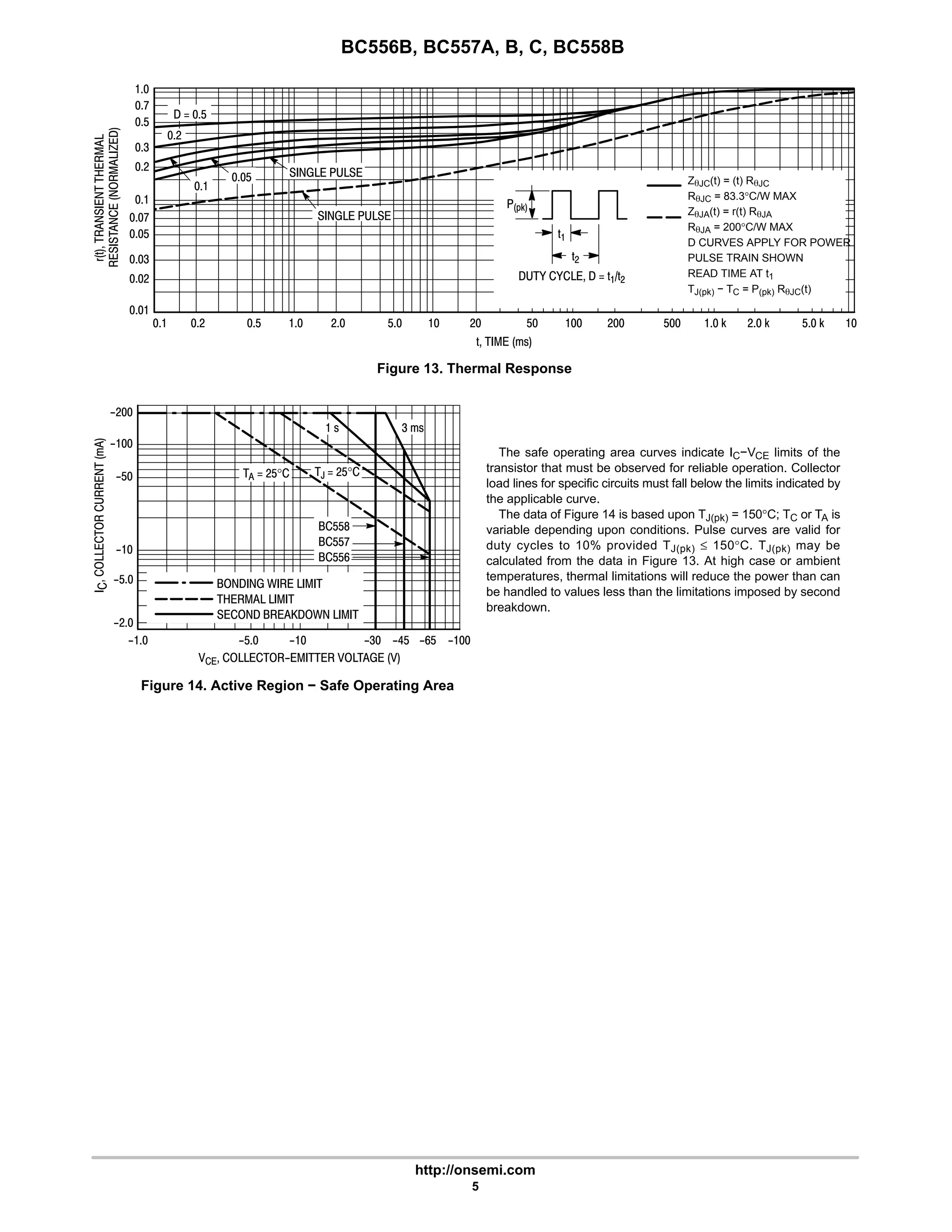 Original PNP Transistor BC557C C557C 557 TO-92 New | PDF