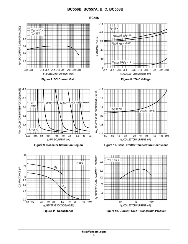Original PNP Transistor BC557C C557C 557 TO-92 New | PDF