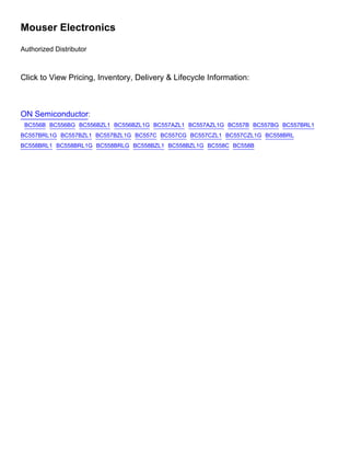 Original PNP Transistor BC557C C557C 557 TO-92 New | PDF