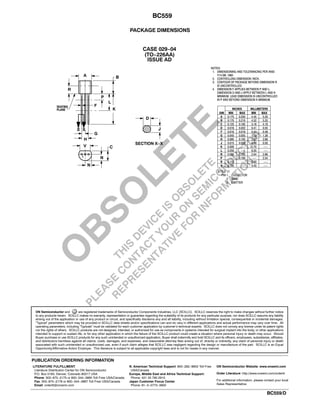 Original PNP Transistor BC559CTA BC559 559 30V 0.1A TO-92 New ON ...