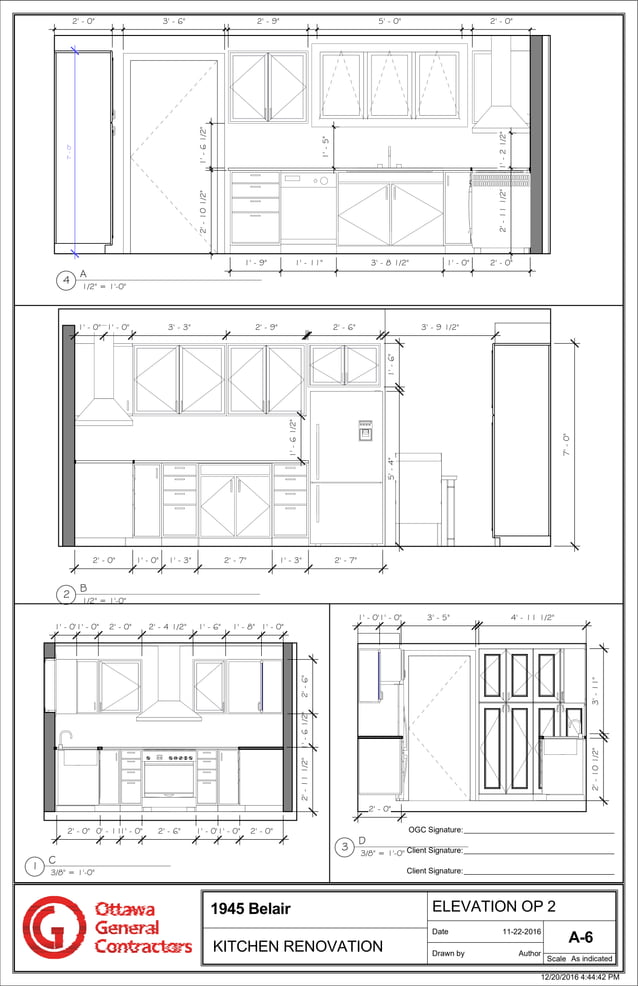 1945 BELAIR KITCHEN PROPOSAL ELEVATION | PDF