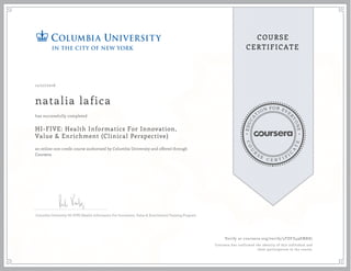 COLUMBIA HI-FIVE | PDF