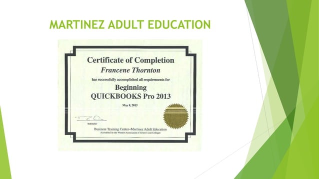 Certification and References Slides - Accounting Specific | PPT