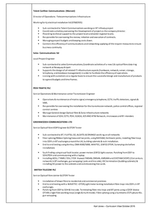 Karl jones Aramco CV -Use this one - Copy | PDF