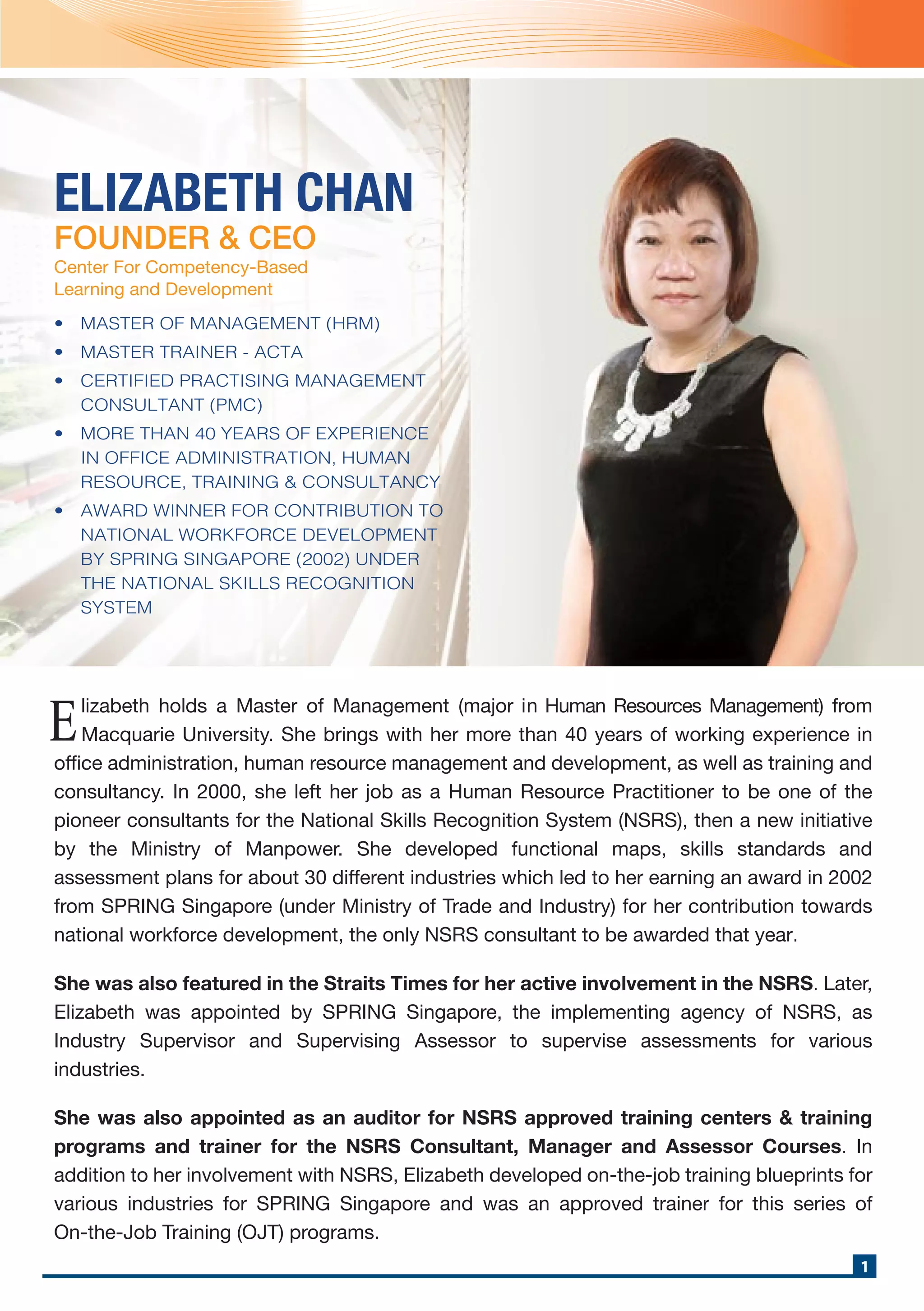 CEO Profile-NEW | PDF