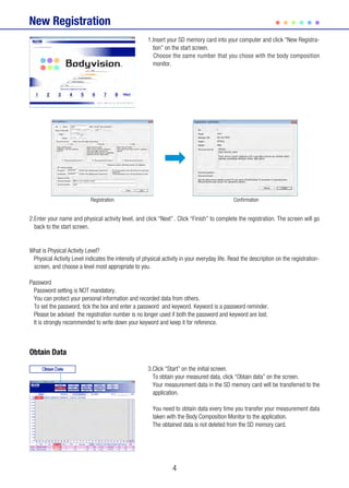 BC601 software body_vision sd_application(en)_tanita | PDF