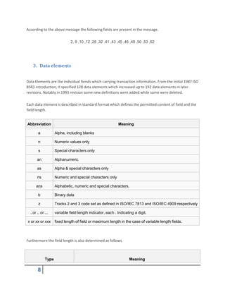 Report on ISO8583,EDCPOS vs mPOS and EMV vs Magnetic Strip Cards | PDF