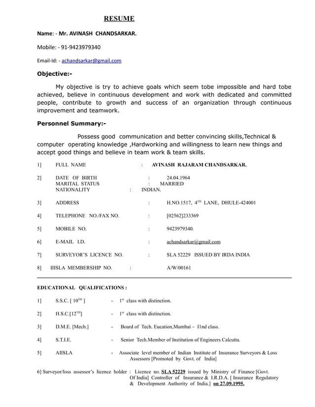 resume[cv]-1-ori | RTF | Resume Writing and Advice | Job Search