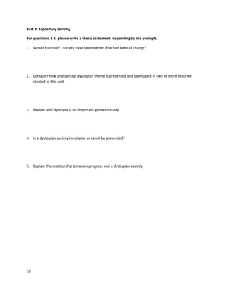 Unit 1 Assessment | PDF