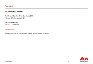 Aon Commercial Products Solutions | PDF