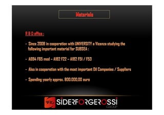 SFRG company presentation | PPT