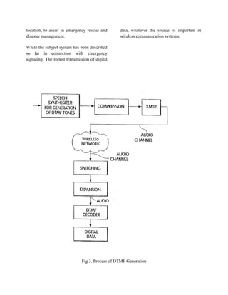 DTMF Radio set locating system using GPS | PDF