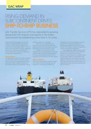 GACWorld_2012-02 | PDF | Logistics and Transportation Industry | Industries