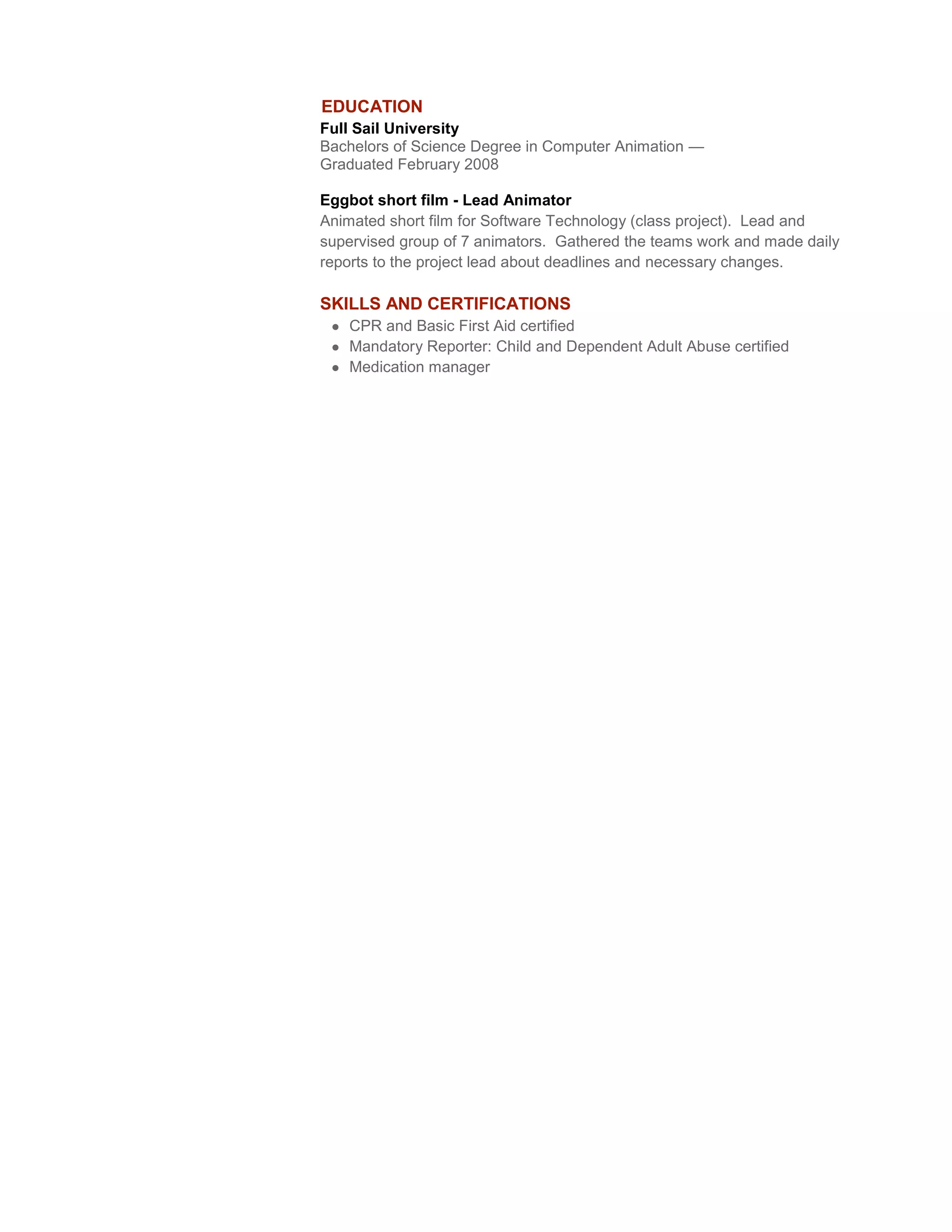 Ryan Byler, Resume- | PDF