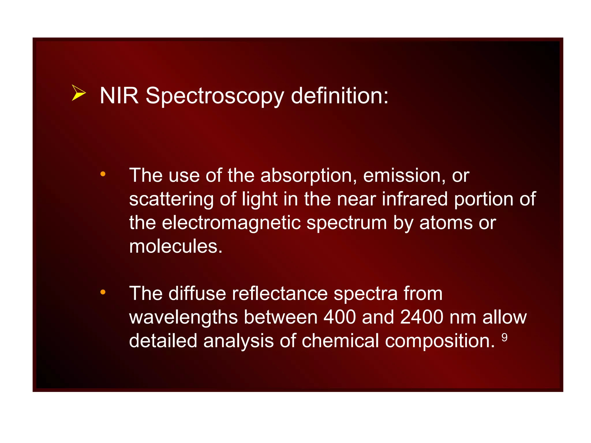 172 nir spectroscopy | PPT