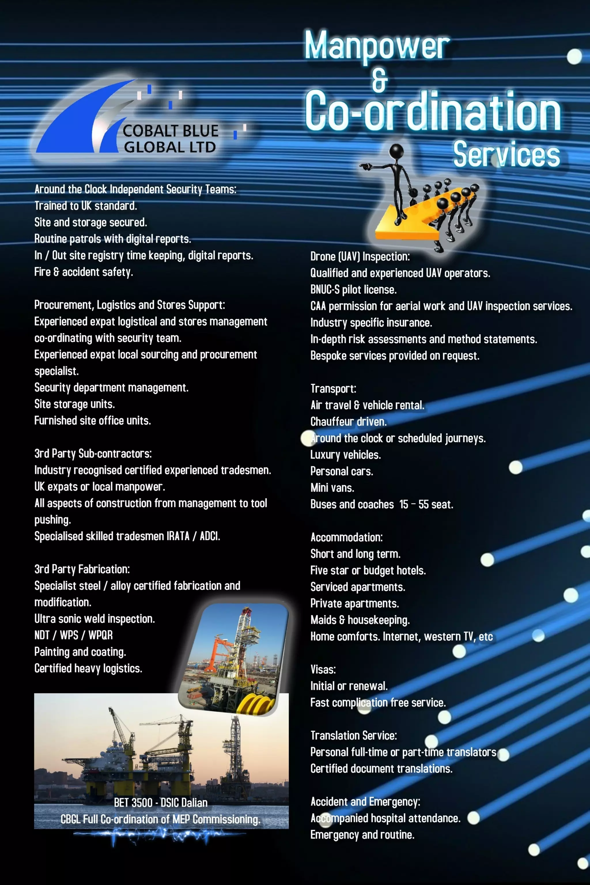 CBGL Marine - Oil & Gas Division Pamphlet | PDF