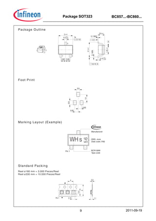 PNP Silicon AF Transistor | Infineon Technologies | PDF