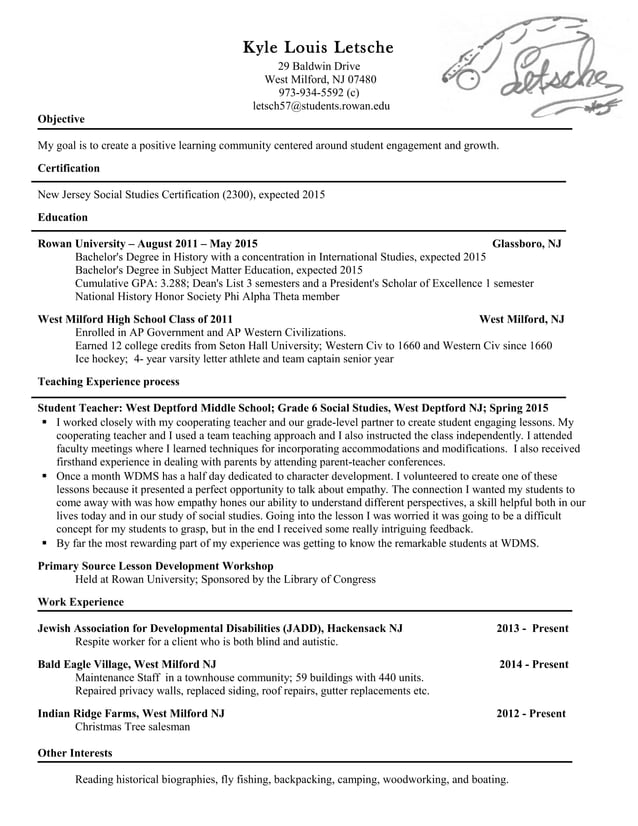 Letsche resume 7 | PDF