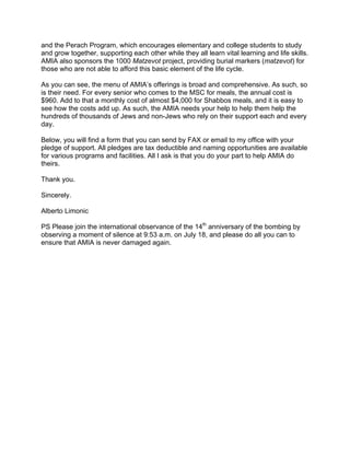 *DEVELOPMENT LETTER | PDF