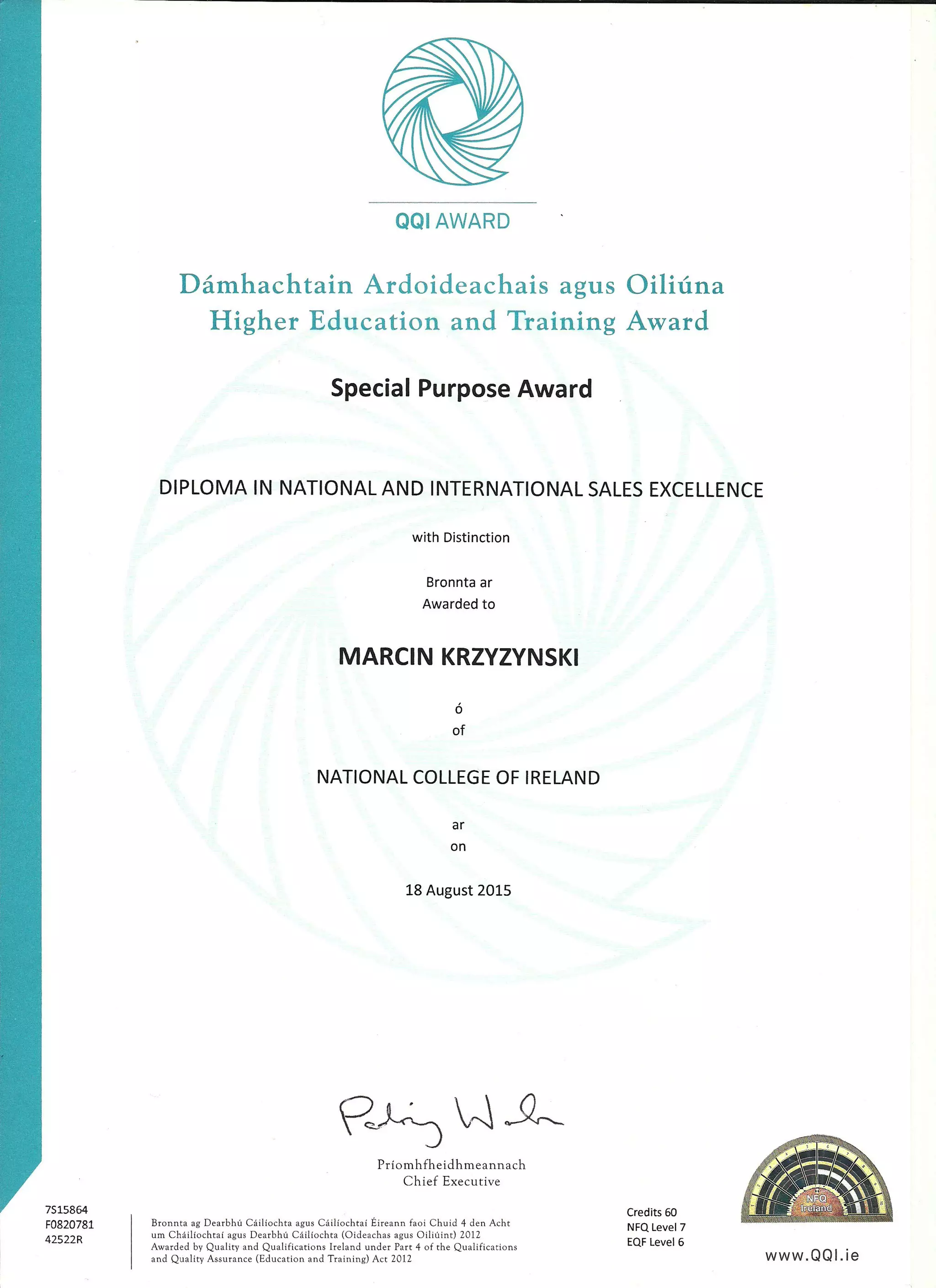 NCI Diploma | PDF