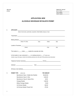 ABC_PERMITAPPLICATIONNEW2014 | PDF | Business | Business and Finance