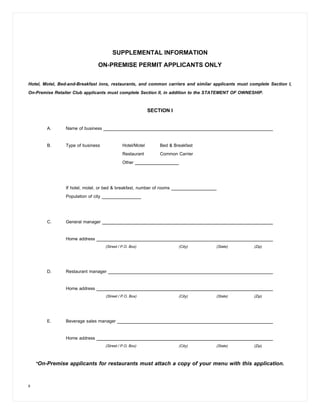 ABC_PERMITAPPLICATIONNEW2014 | PDF | Business | Business and Finance