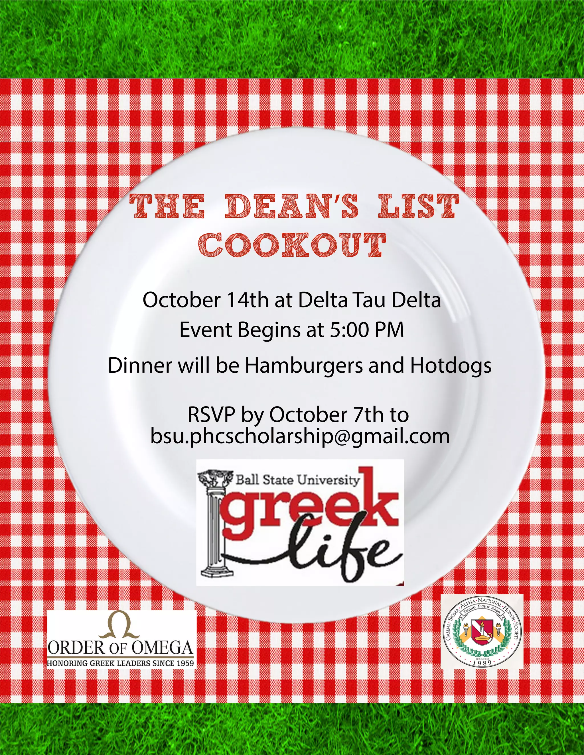 FINALDeans List Cookout | PDF | Cooking | Food & Drink