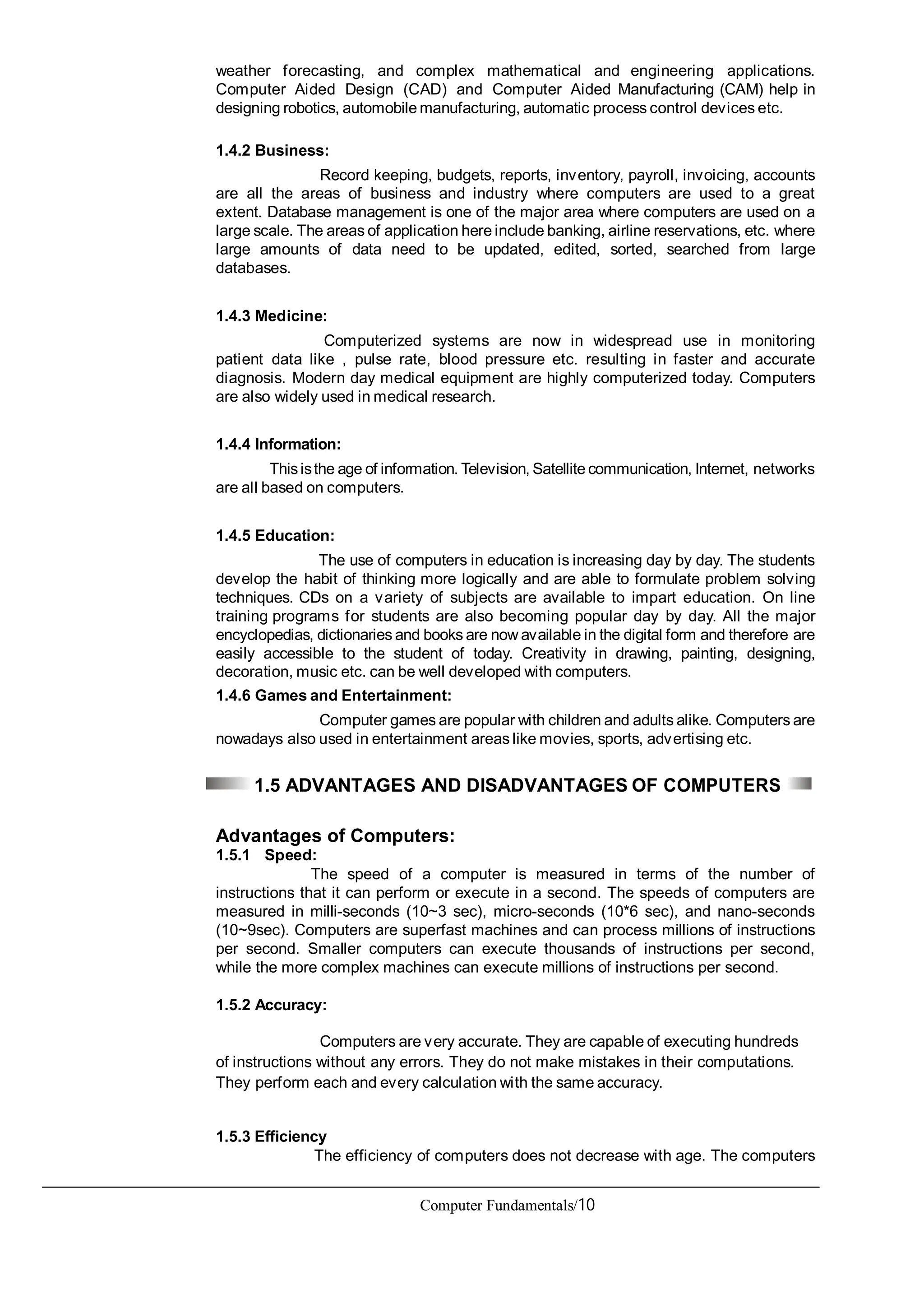 learn about computers how its work and operate | PDF