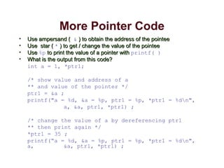 pointer, structure ,union and intro to file handling | PPT