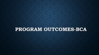 Career Options after BCA | PPTX