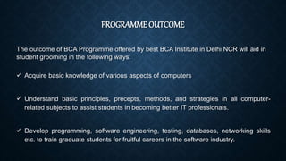 Career Options after BCA | PPTX