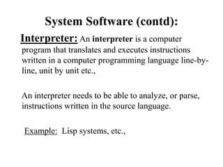 Bca i-fundamental of computer-u-2- application and system software ...