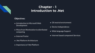 ASP.Net Technologies Part-1 | PPTX