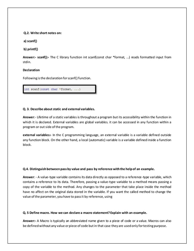 Bca1020 programming in c | PDF
