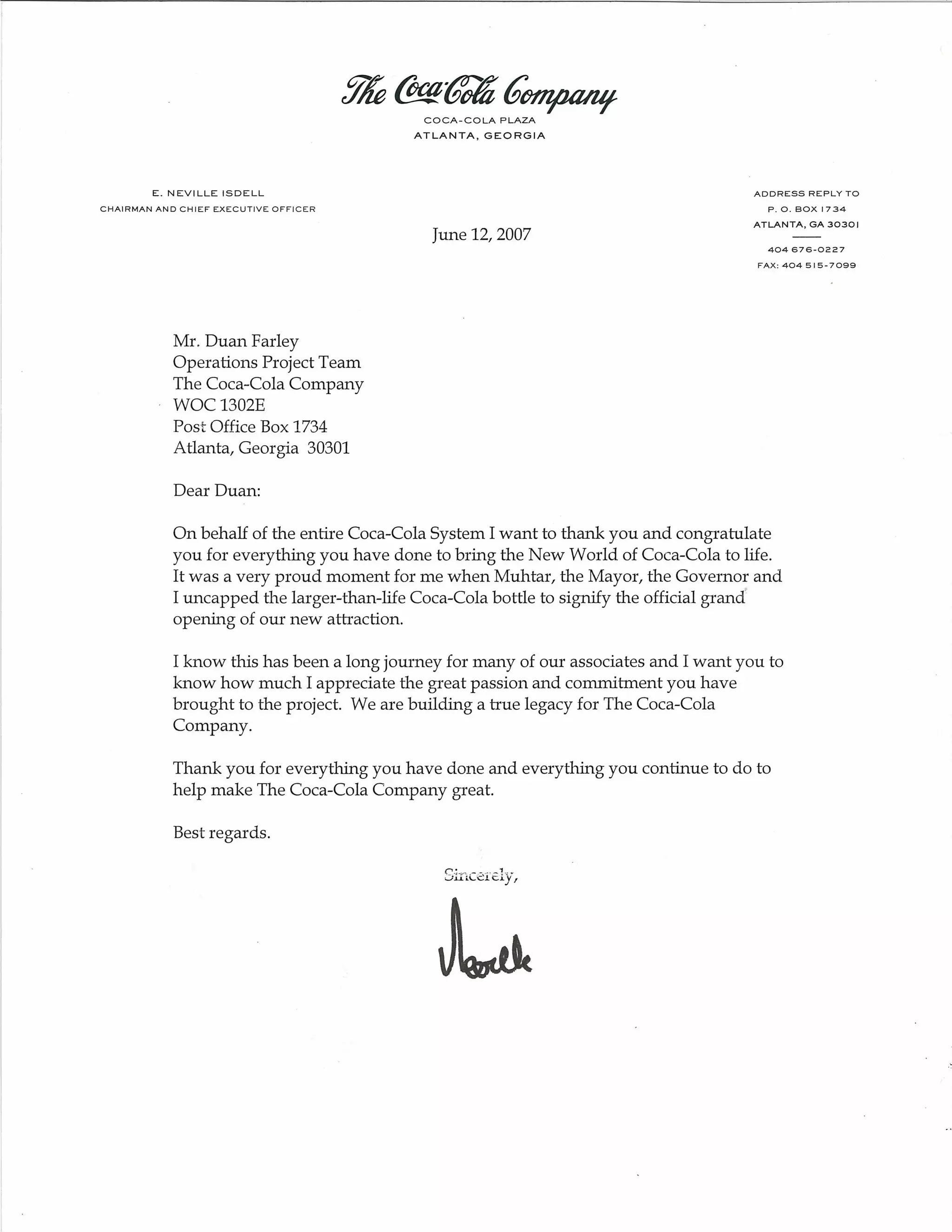 Letter from CEO | PDF