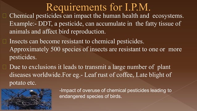 Ipm Integrated Pest Management Pptx
