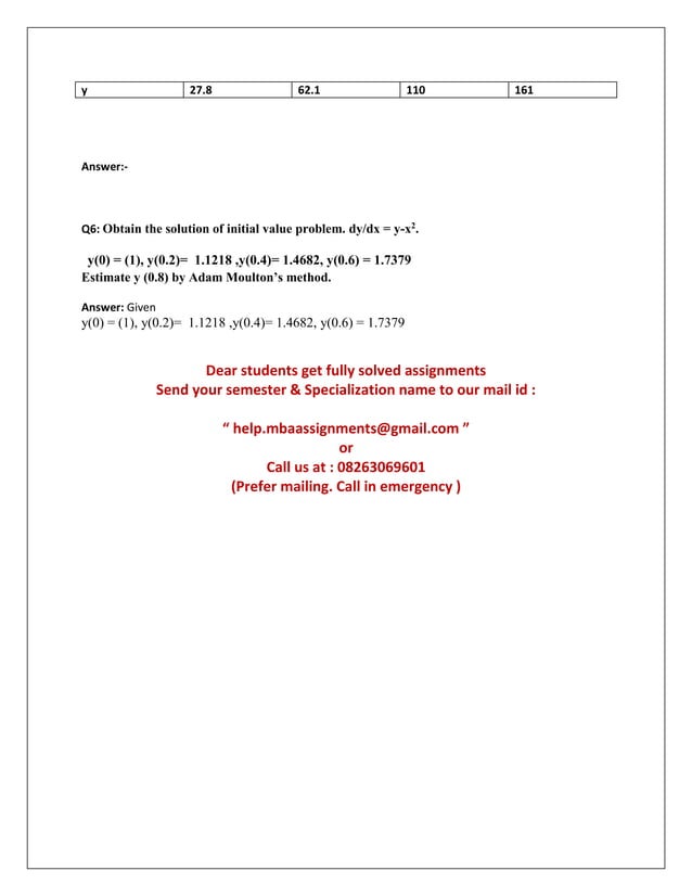 Bca3010 computer oreineted numerical methods | PDF