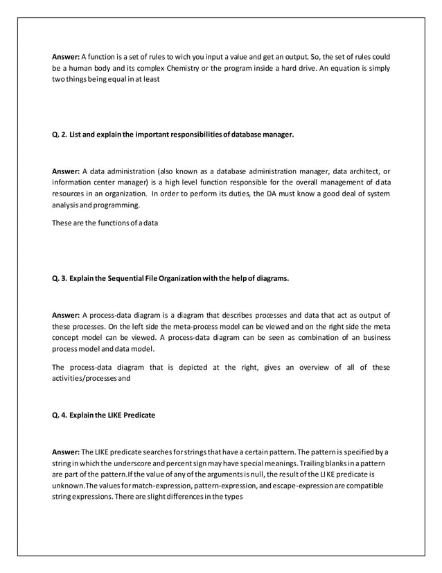 Bca3020– data base management system(dbms) | PDF Bca3020– data base management system(dbms) | PDF