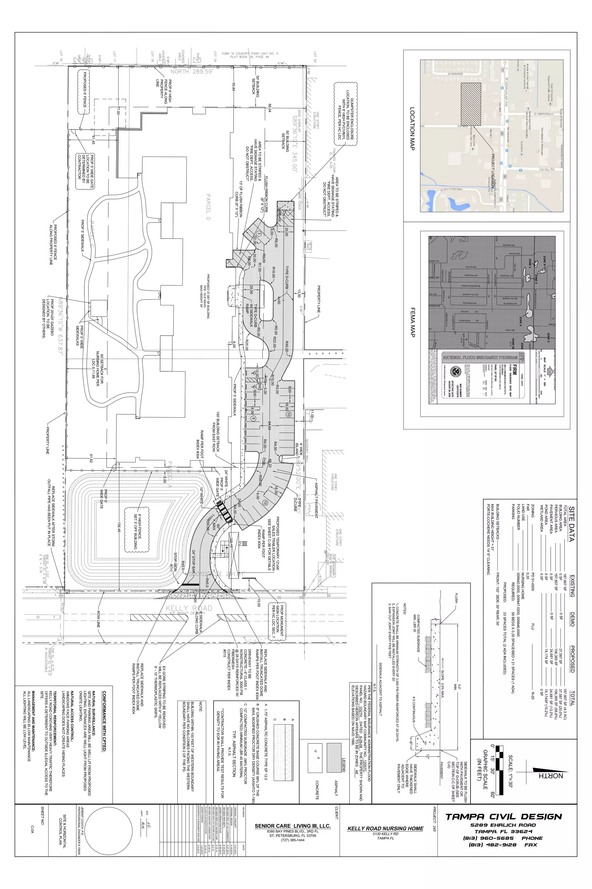 C-3A SITE & HORIZONTAL CONTROL PLAN | PDF