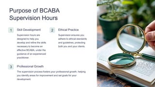 BCABA Supervision Hours | Regal Behavior | PPTX
