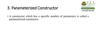 BCA Class and Object.pptx | Programming Languages | Computing