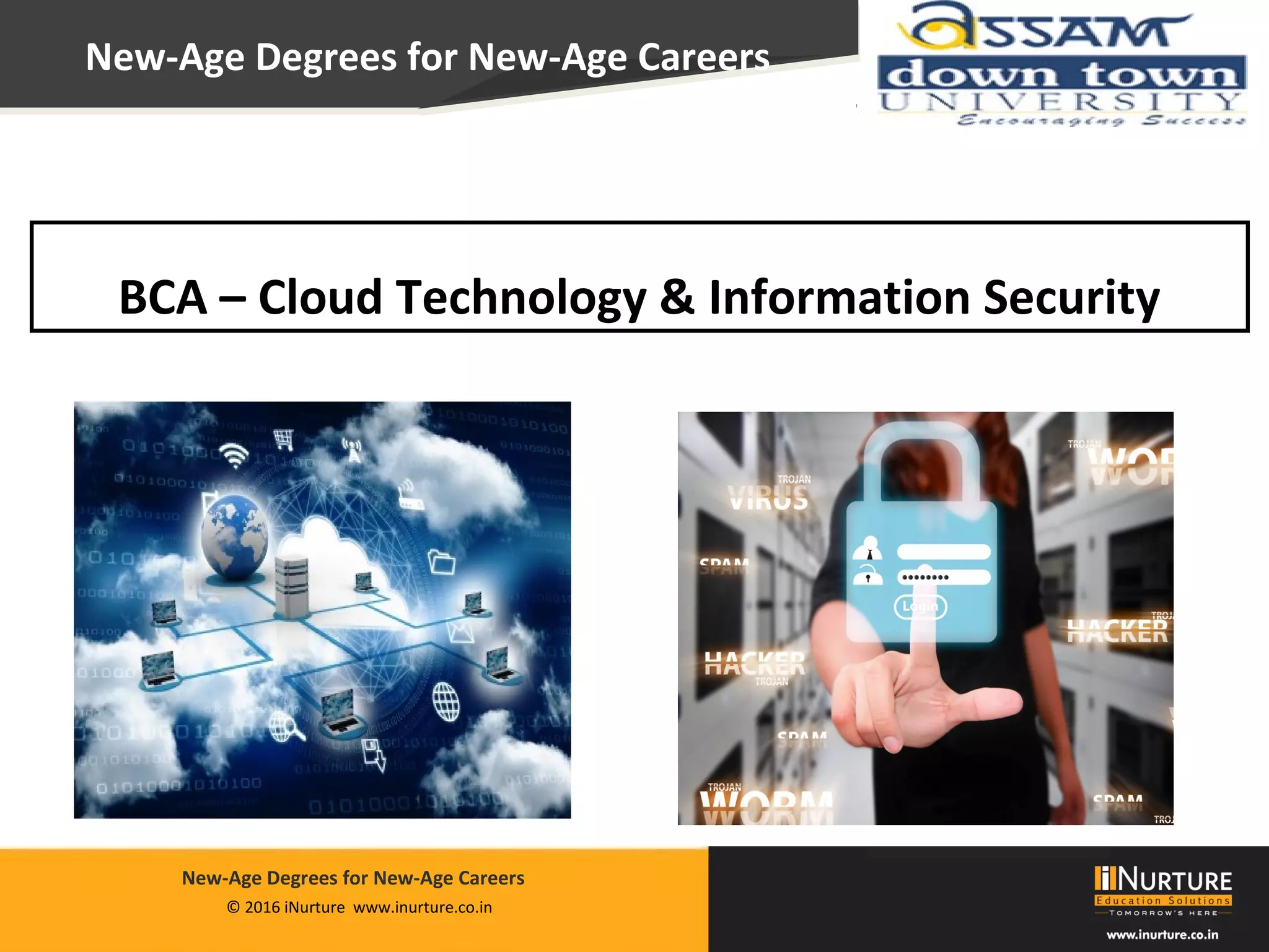 BCA – cloud technology & information security | PPT