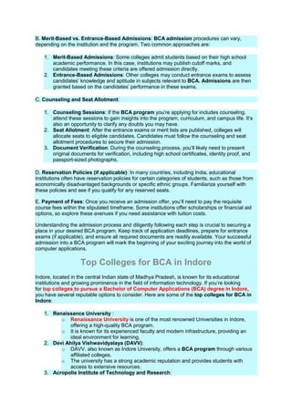 BCA (Bachelor of Computer Applications) Course: Course, Eligibility ...