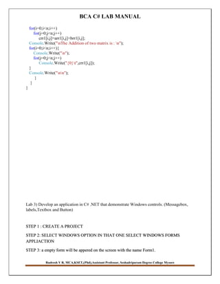 lab.123456789123456789123456789123456789 | PDF | Programming Languages | Computing