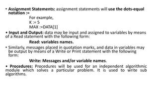 BCA DATA STRUCTURES ALGORITHMS AND PRELIMINARIES MRS SOWMYA JYOTHI | PPT