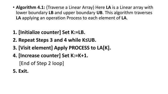 BCA DATA STRUCTURES LINEAR ARRAYS MRS.SOWMYA JYOTHI | PDF | Programming ...