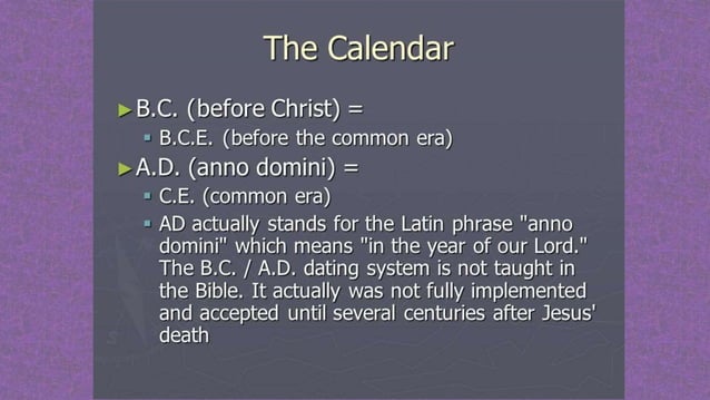Bc ad ce bce roman history dates | PPT