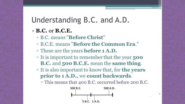 Bc ad ce bce roman history dates | PPT